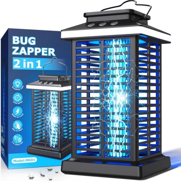 Other | Bug Zapper Outdoor Mosquito Zapper 2 In 1 Portable Rechargeable ...